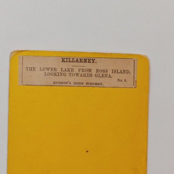 Stereograph | Accents | Antique Stereograph Card Killarney At ...